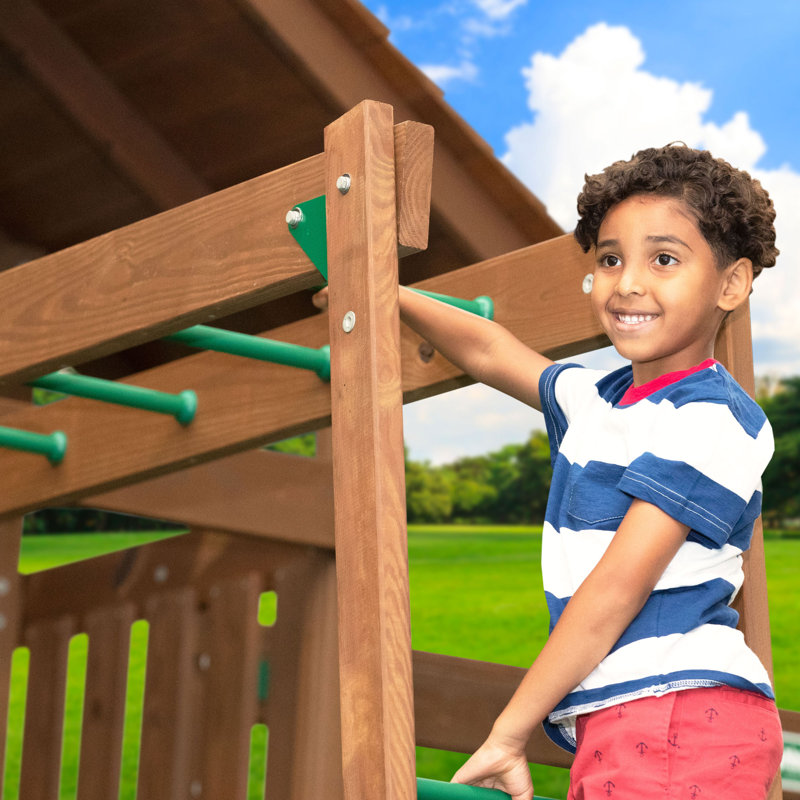 Creative Playthings Charlotte Swing Set Reviews Wayfair Canada